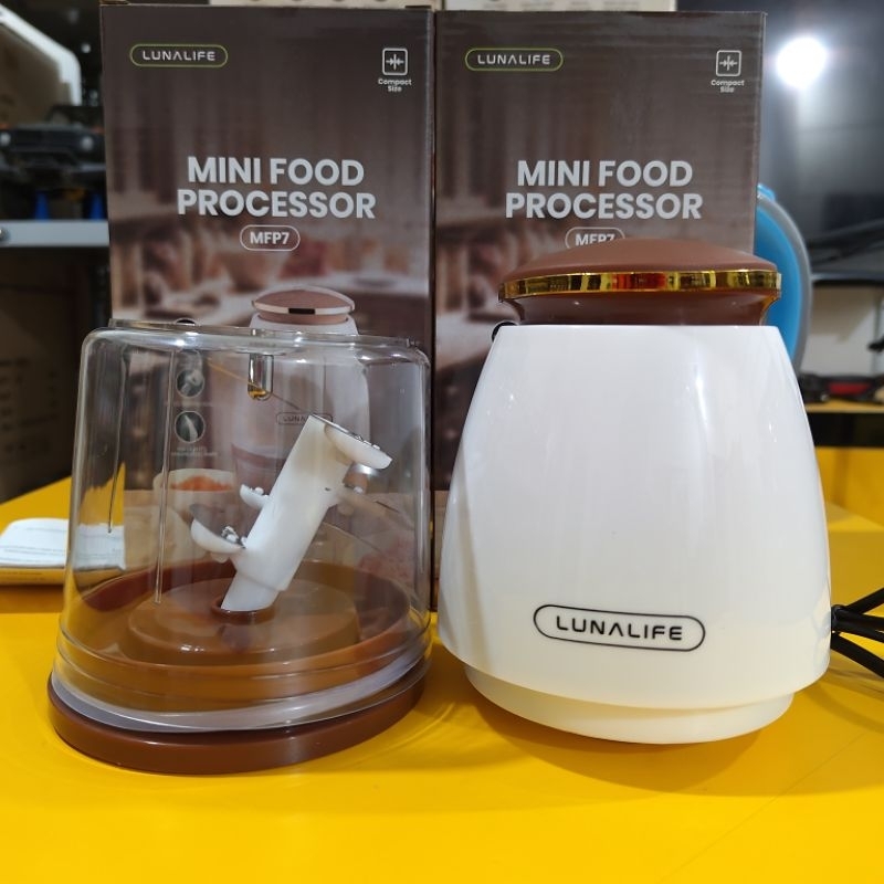 Jual mini blender capsule chopper luna life 4 blades 700ml food ...