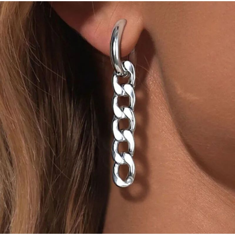Jual Anting Titanium Rantai Gaya Korea untuk Pria & Wanita | Shopee ...