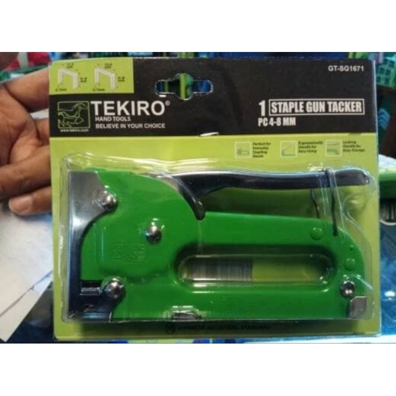 Jual Tembakan Staples Standar 4-8mm Tekiro (Staple Gun Tracker ...
