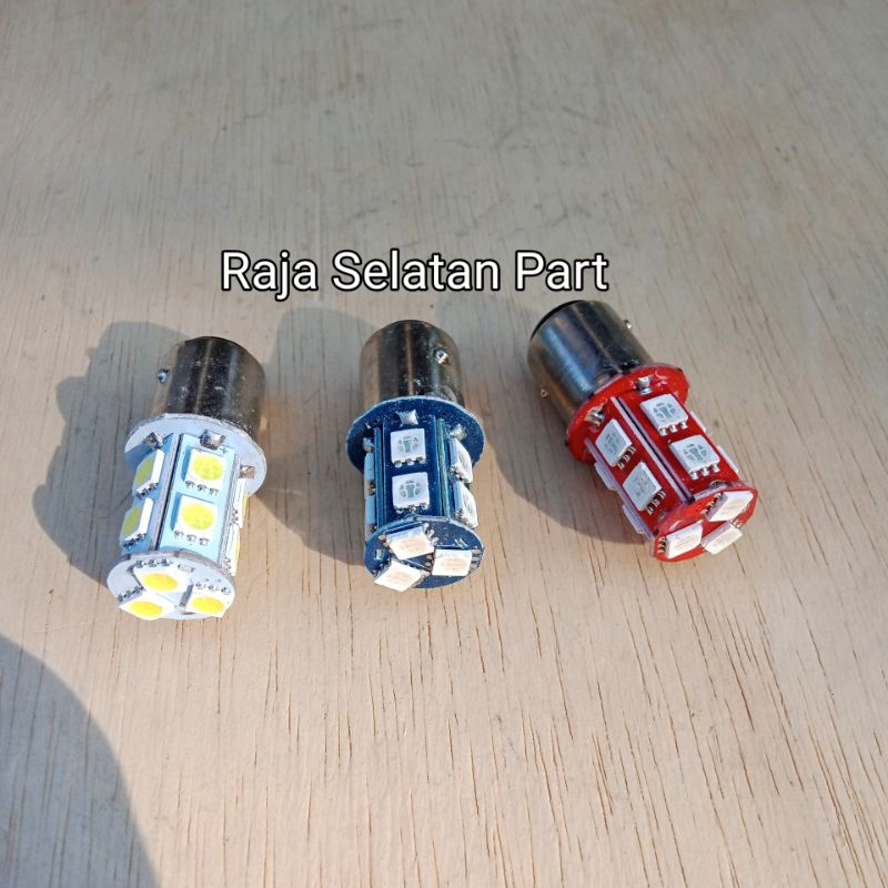 Jual LAMPU REM LED LAMPU STOP REM BELAKANG LED 13 MATA FLASH UNIVERSAL ...