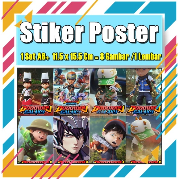 Jual Stiker Poster A3 A3+ A4 Sticker Vinyl Artpaper 260 Cromo boboi ...