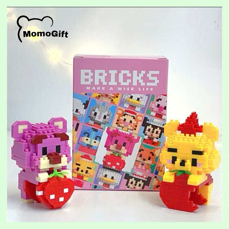 Jual DIY Nano Block Karakter Mainan Blok Susun Edukatif Lucu Hadiah ...