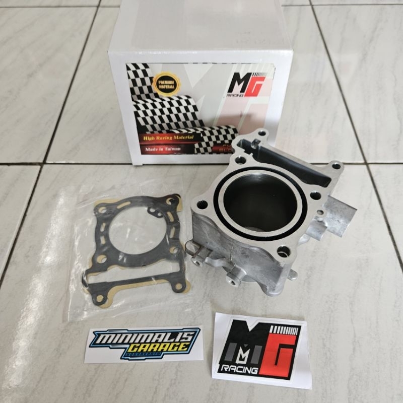 Jual Blok Bore Up Vario160 Pcx160 Adv160 Block Only 62mm 63mm 185cc MG ...