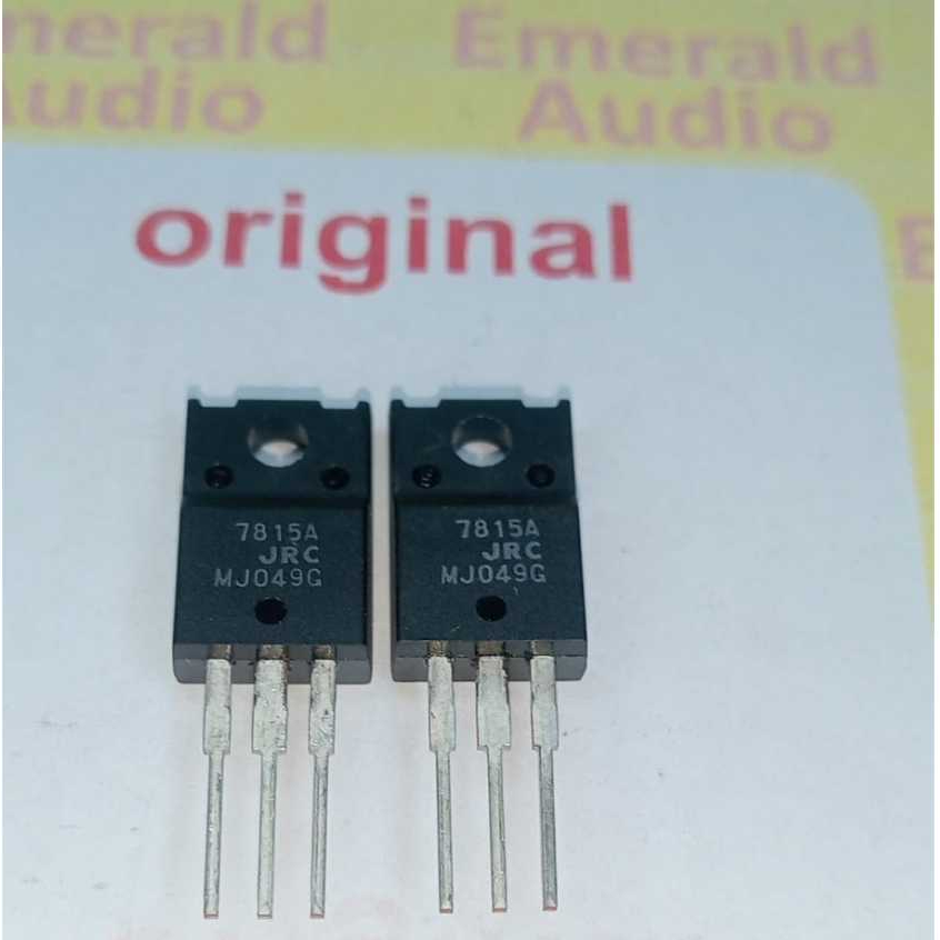 Jual IC 7815A JRC NEC Original Japan Positive Voltage Regulator Output ...