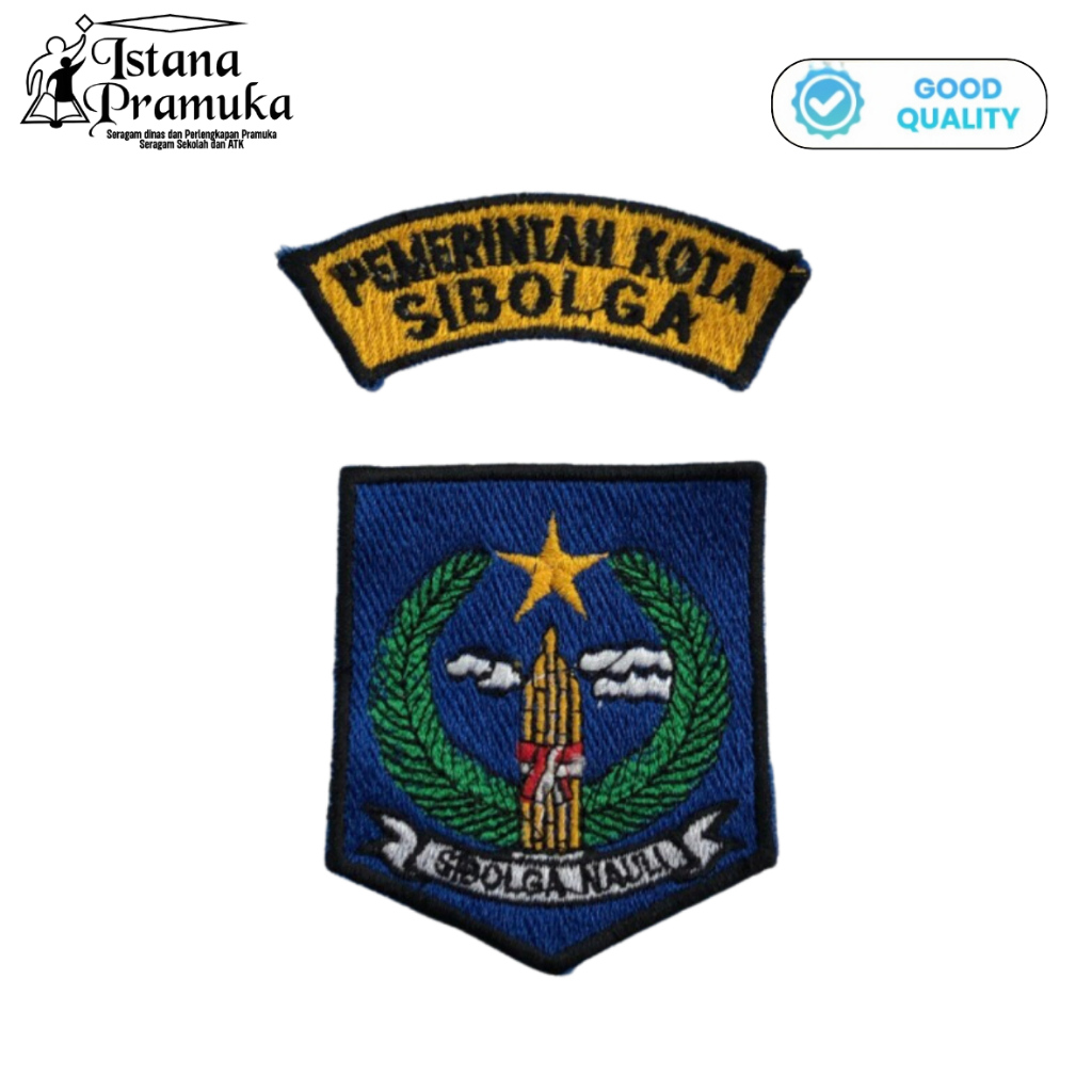 Jual Badge Logo/Atribut PEMKOT SIBOLGA BORDIR - Istana Pramuka | Shopee ...
