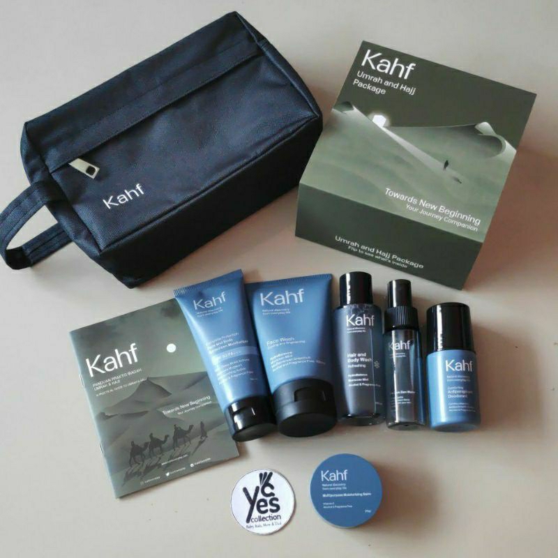 Jual Paket Haji dan Umroh Kahf Skincare Pria - Face Wash 100ml | Hair ...
