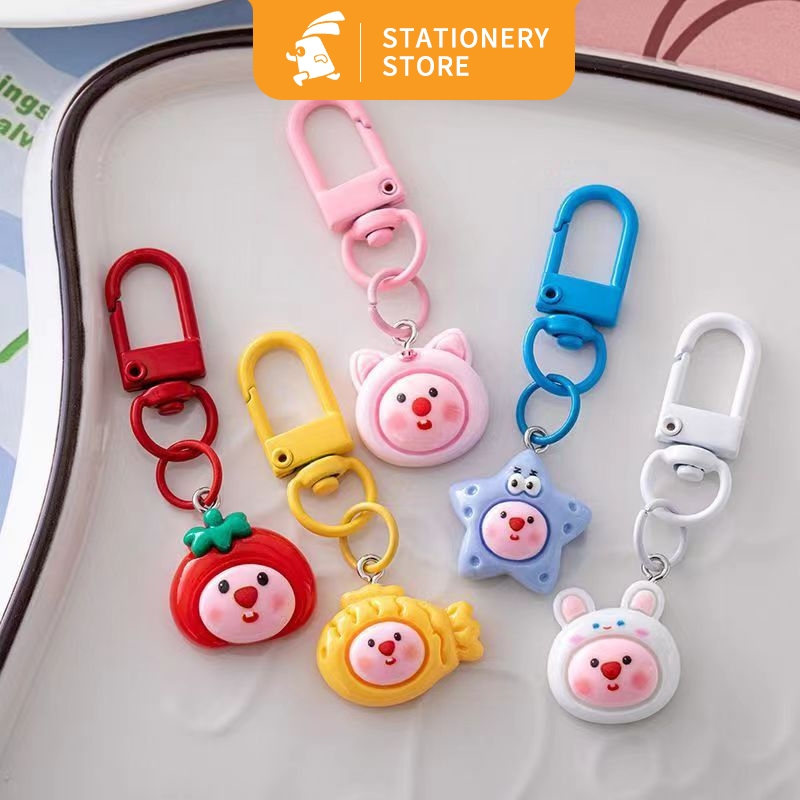 Jual keychain/ Klip Kait Gantungan Kunci Model Lobster Bahan Logam ...