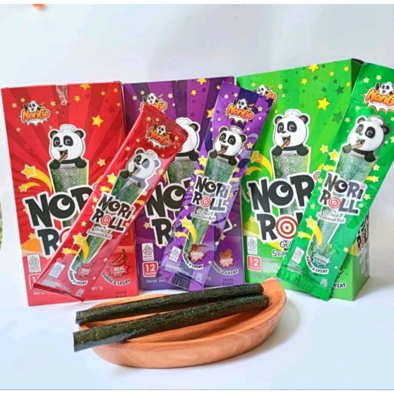 Jual Norigo Nori Roll Rumput Laut Panggang Grilled Seawed Isi 12 Pcs ...