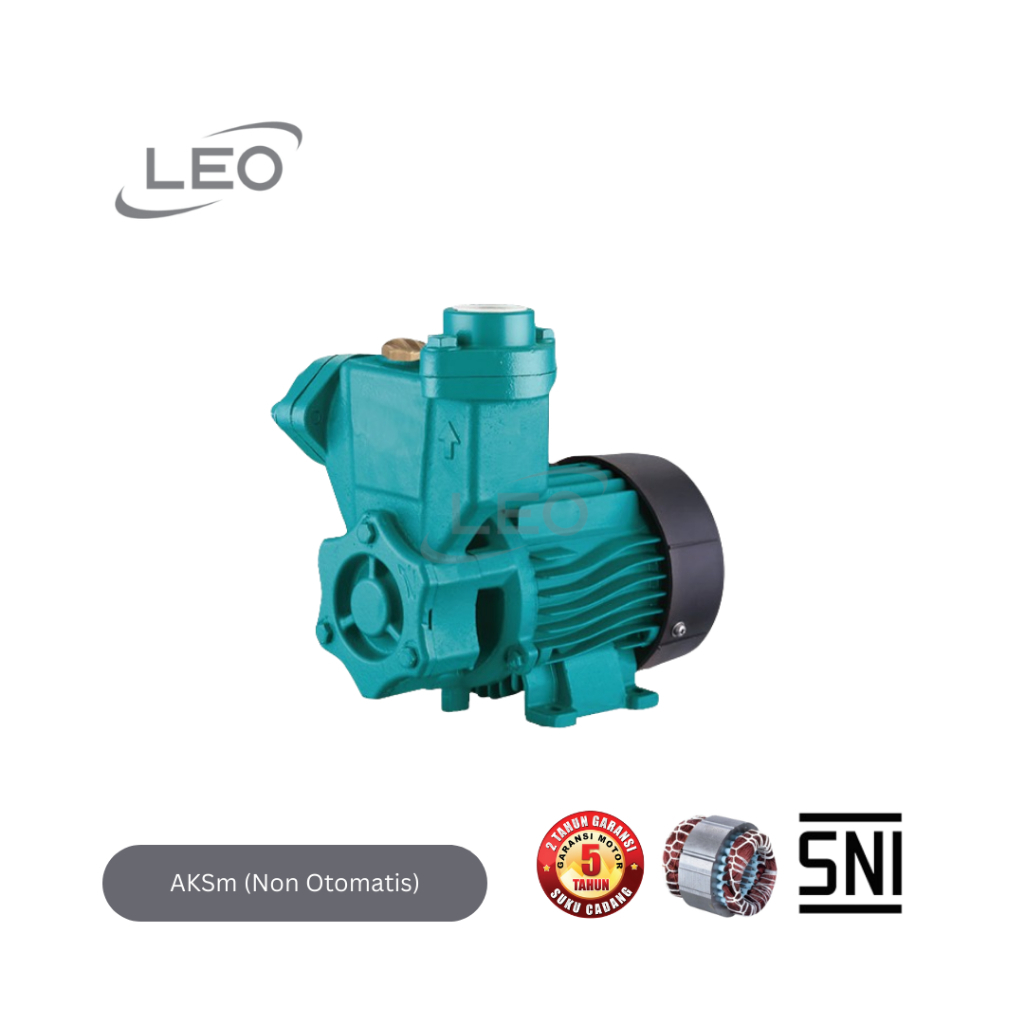 Jual Pompa Air LEO AKSM 126 125 Watt Non Otomatis Sumur Dangkal | Shopee Indonesia