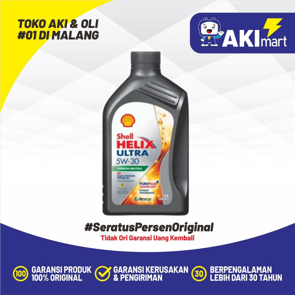 Jual Shell Helix Ultra SP 5W30 1 Liter Oli Mobil Premium | Shopee Indonesia