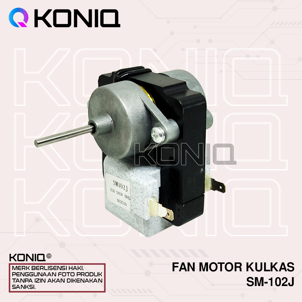 Jual FAN MOTOR KULKAS SM-102J 13WATT 220 VOLT 50HZ | Shopee Indonesia