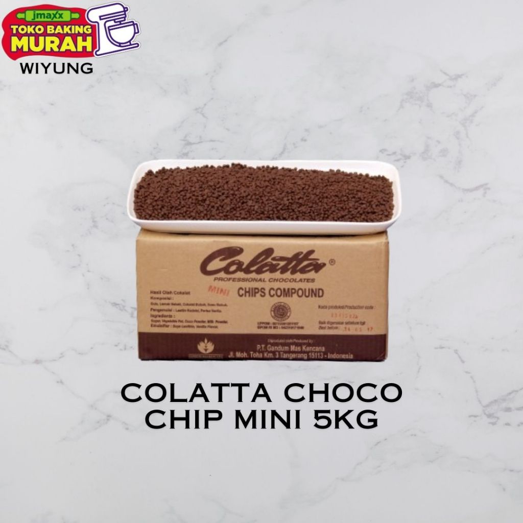 Jual COLATTA CHOCO CHIP MINI 5KG | Shopee Indonesia