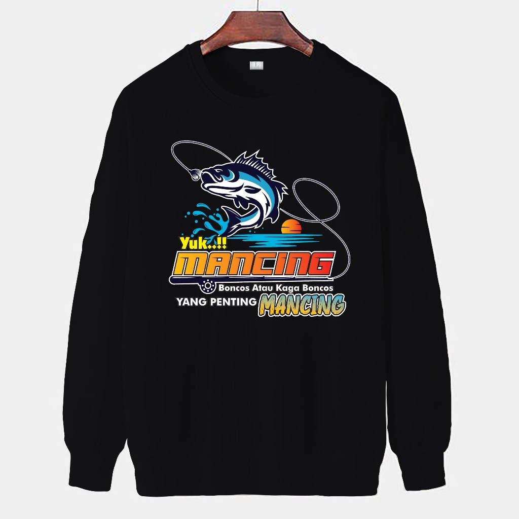 Jual Marcheline, Sweater Crewneck, Sweater Distro, Yuk mancing | Shopee ...