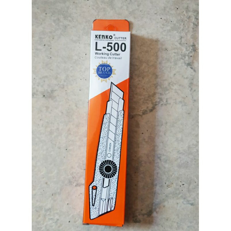 Jual Cutter besar KENKO type: L-500 (tajam banget) | Shopee Indonesia
