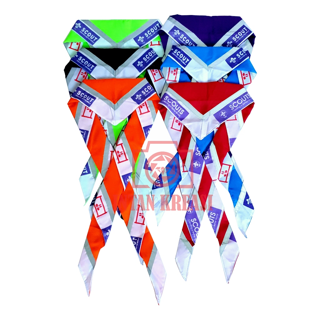 Jual Scraf Pramuka lis wosem | Shopee Indonesia
