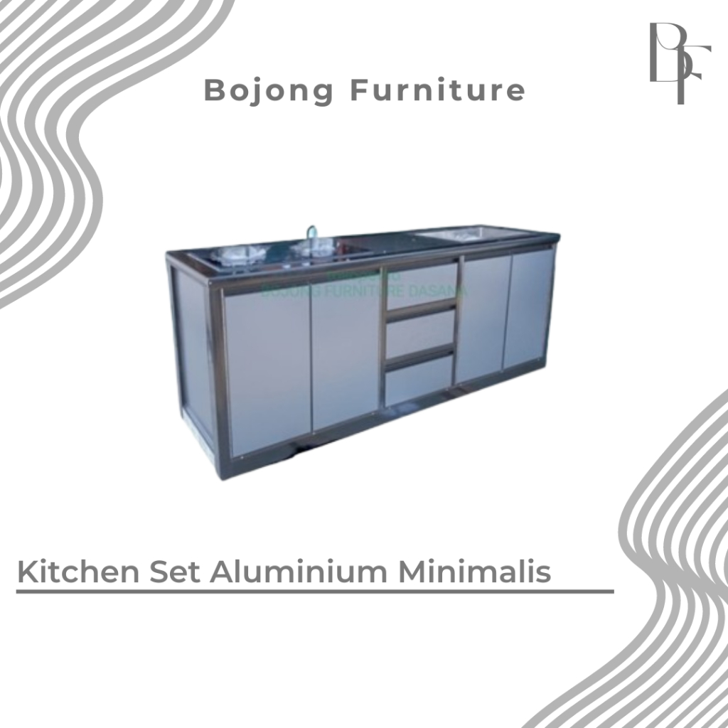 Jual Kitchen Set Aluminium Minimalis | Shopee Indonesia