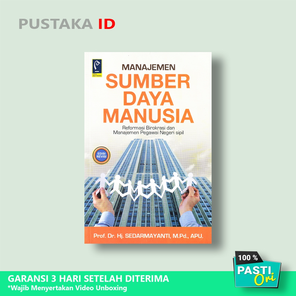 Jual Buku Manajemen Sumber Daya Manusia - SEDARMAYANTI | Shopee Indonesia