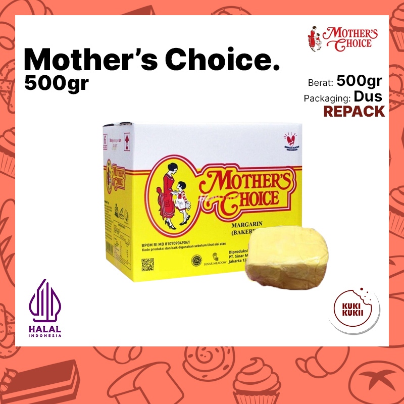 Jual Mentega Mother Choice 500gr | Margarin Mother's Choice 500 gr ...