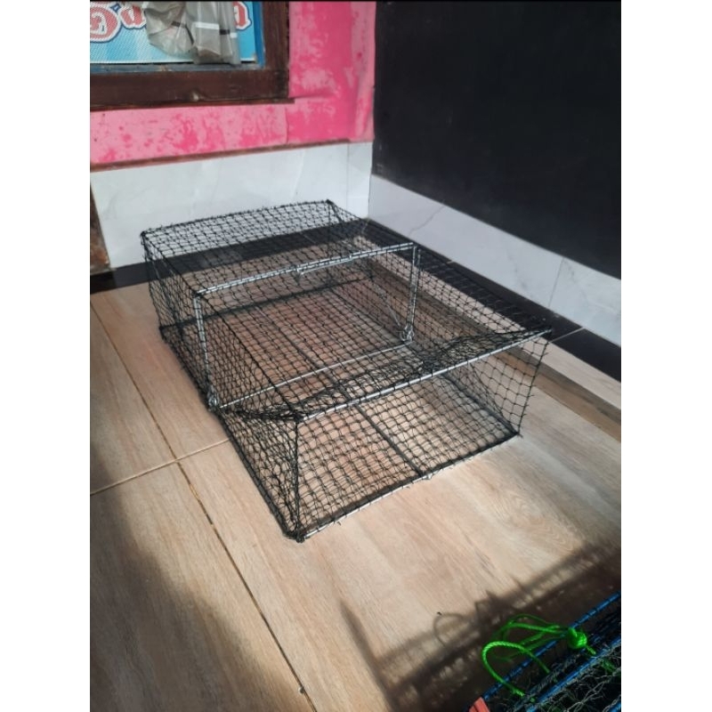 Jual perangkap kepiting rajungan bubu ikan lobster ukuran 60x40x20 ...