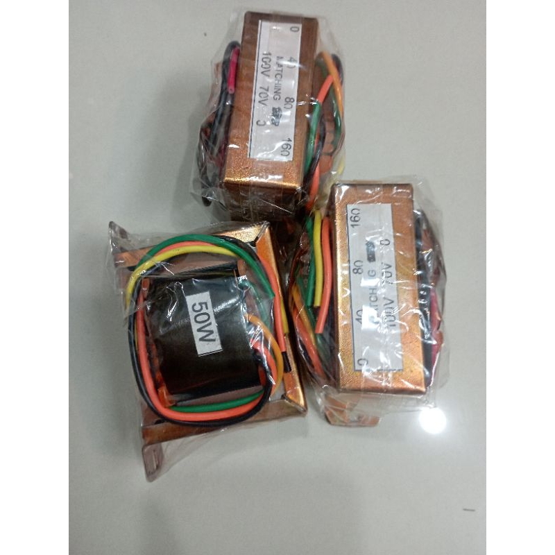 Jual Trafo Matching Toa 50watt / 70v-100v Trafo Toa | Shopee Indonesia