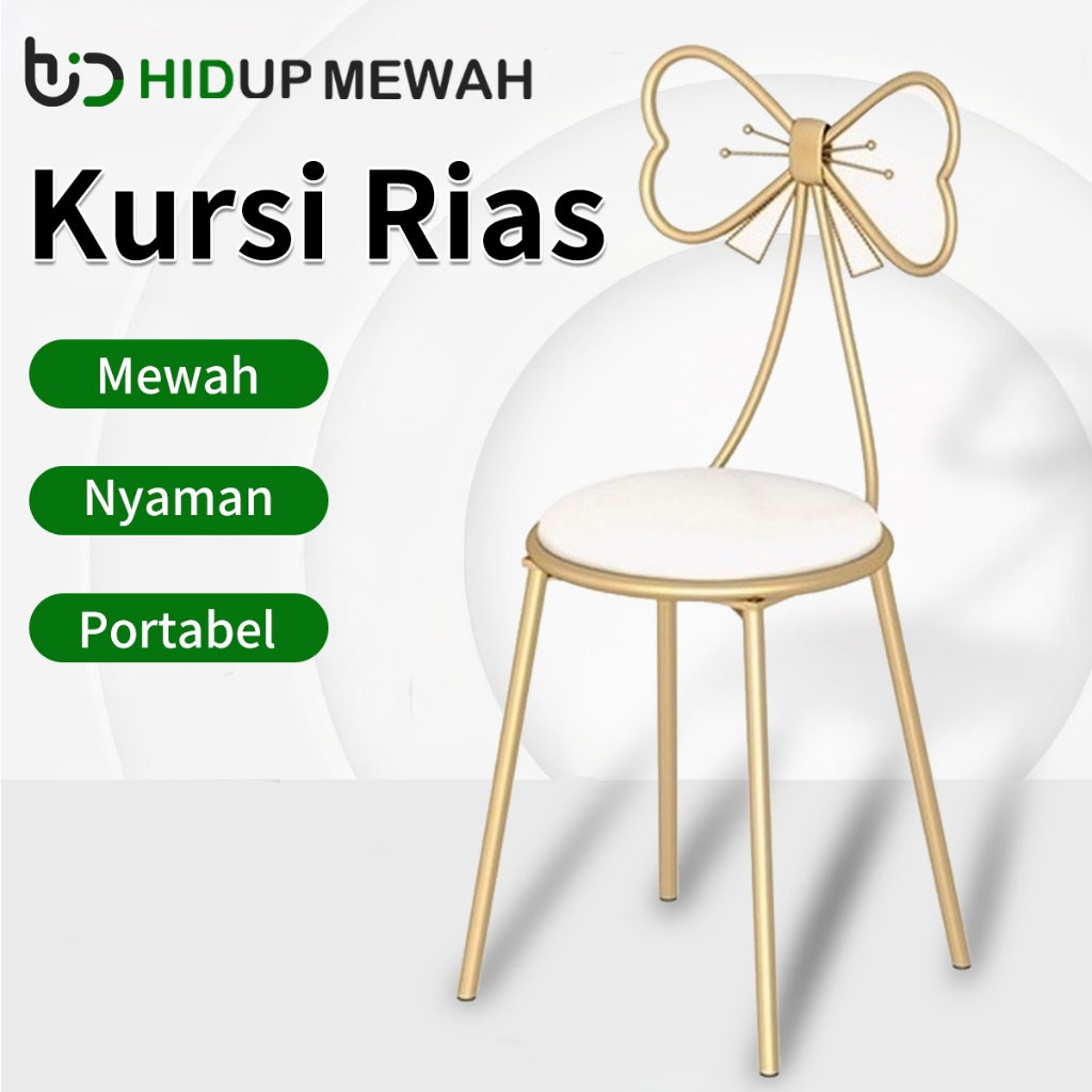 Jual kursi rias kursi rias estetik Kursi Multifungsi kursi minimalis ...