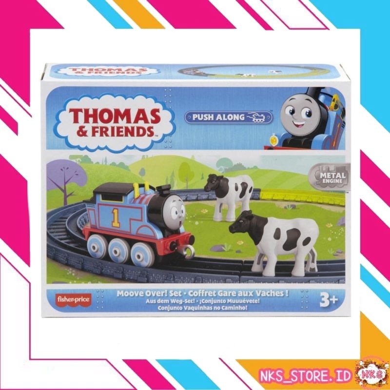 Jual Thomas & Friends Push Along Moove Over Set Thomas Engine Mainan ...