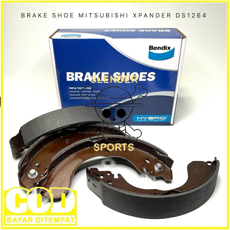 Jual BRAKE SHOE XPANDER BENDIX DS1264 - KAMPAS REM BELAKANG XPANDER DS 1264 BENDIX | Shopee ...