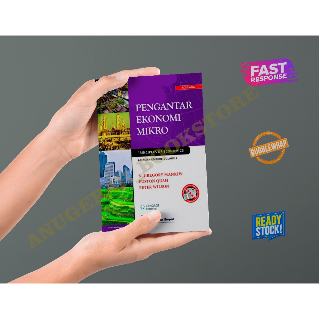 Jual Buku pengantar ekonomi mikro edisi asia volume1 N Gregory Mankiw Euston Quah Peter Wilson ...