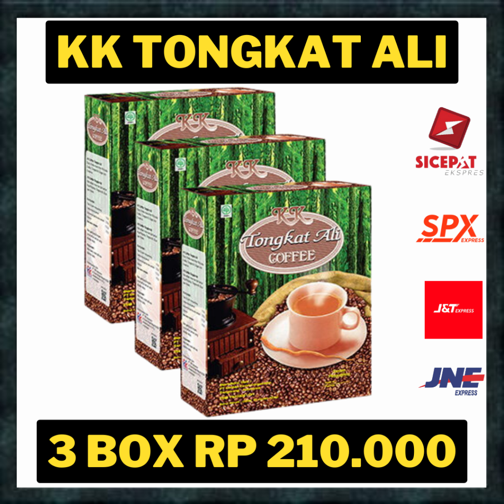 Jual KK Coffee Kopi Kesuburan , Bontanikal 5 in 1 (Tongkat Ali ...