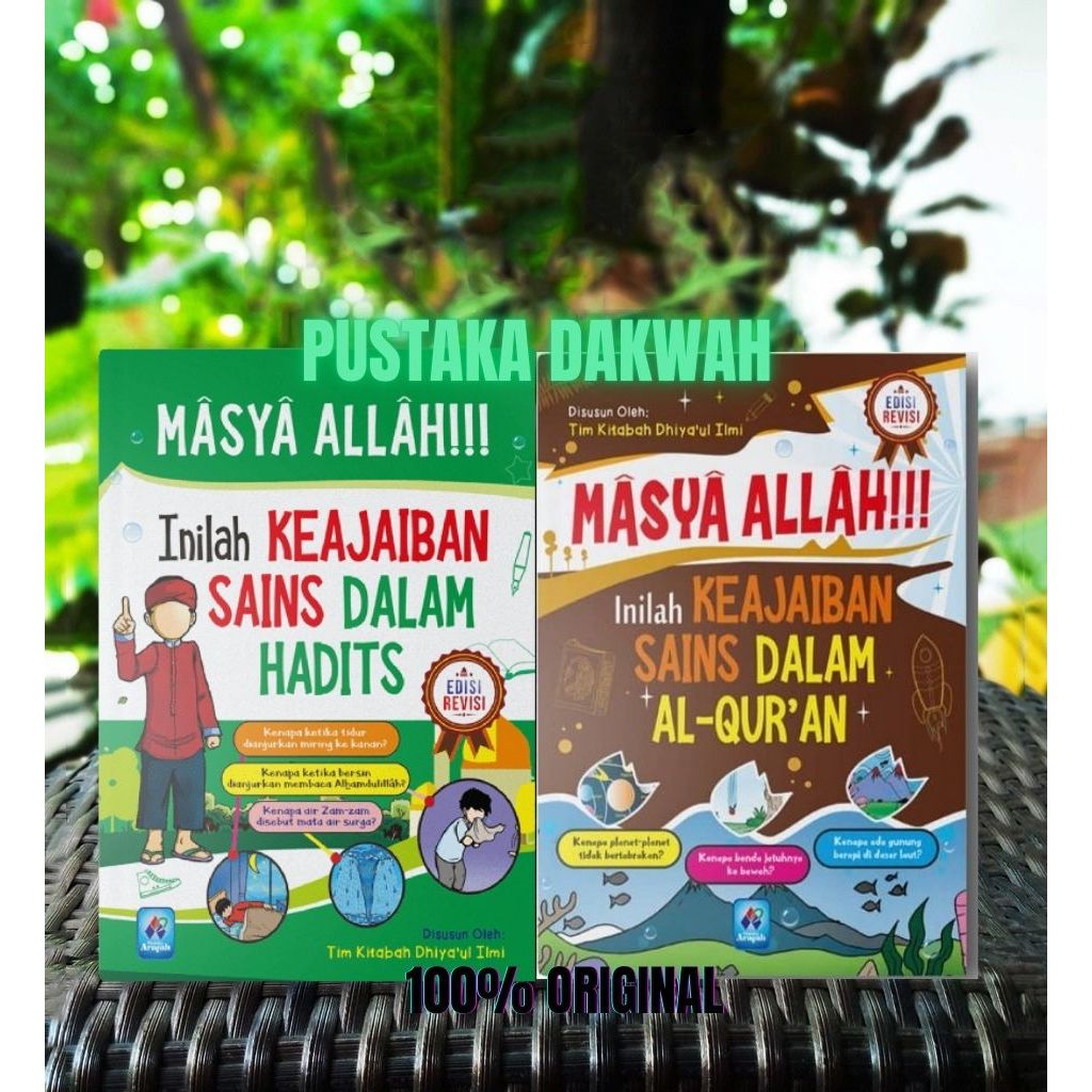 Jual 1 SET 2 BUKU Masya Allah Inilah Keajaiban Sains dalam Al Quran dan ...