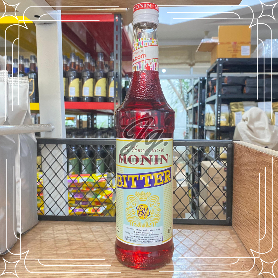 Jual MONIN BITTER SYRUP 700 ml SIRUP | Shopee Indonesia