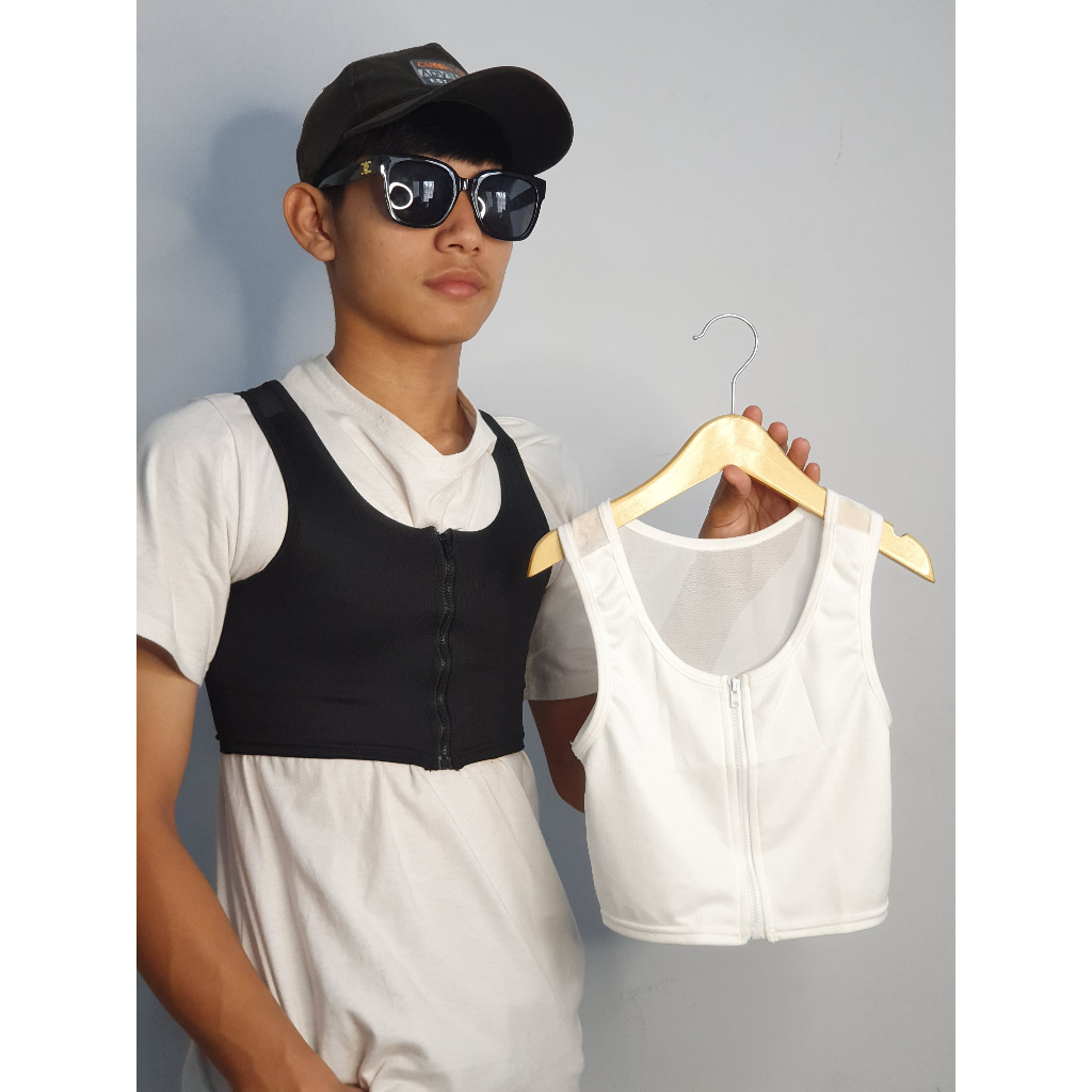 Jual Breast binder chest binder perata dada risleting medium K7RR ...