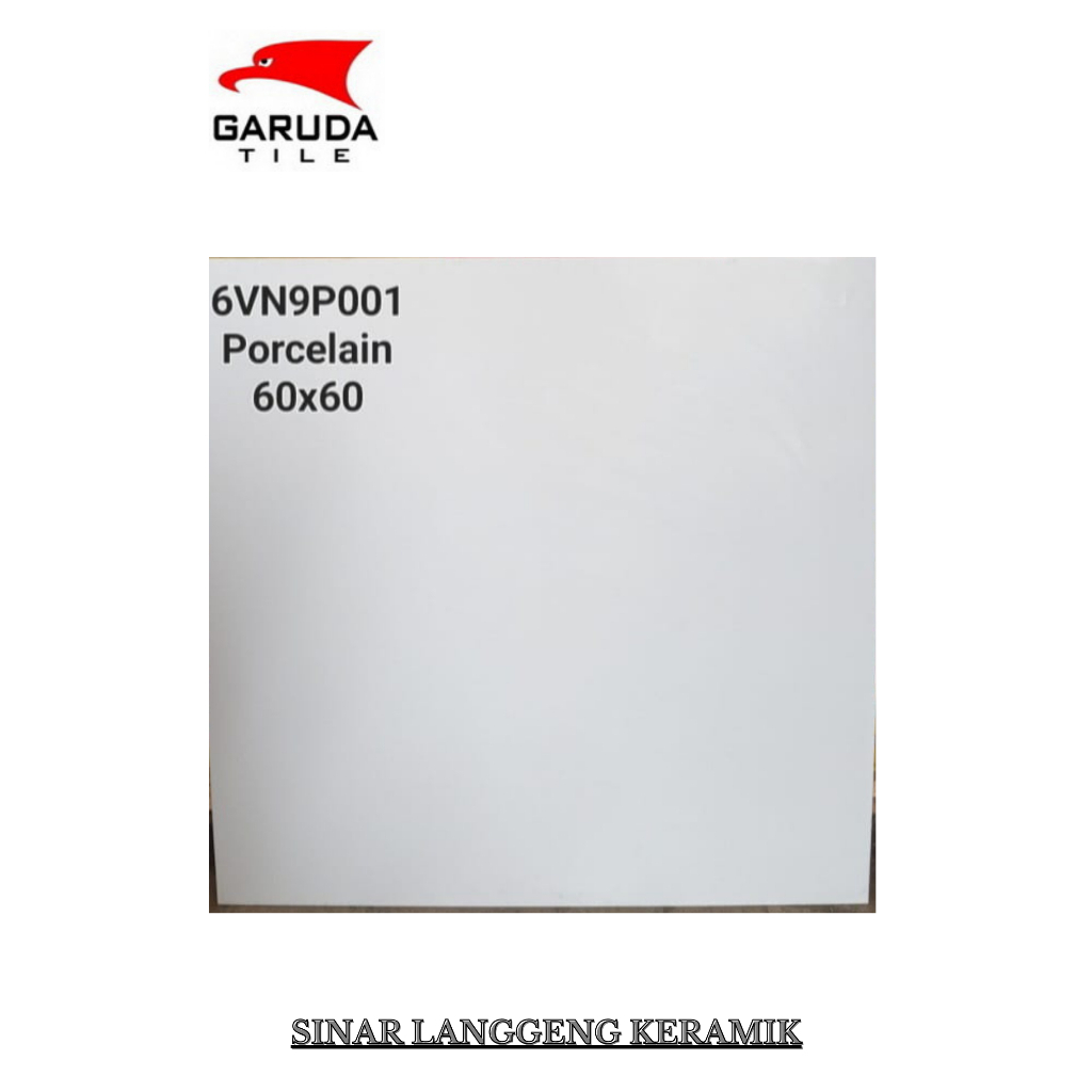 Jual GARUDA TILE/6VN9P001 PORCELAIN/60x60/LANTAI/DINDING/GLOSSY ...