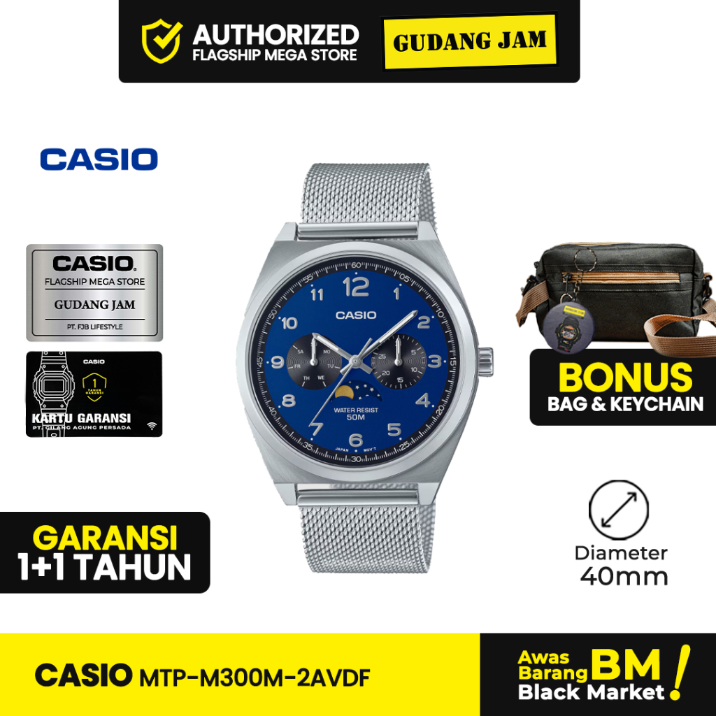 Jual Jam Tangan Casio MTP-M300M-2AVDF MTP-M300M MTP-M300 MTPM300M MTP ...