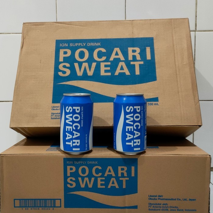 Jual POCARI SWEAT KALENG 330ML DUS ISI 24 KALENG | Shopee Indonesia