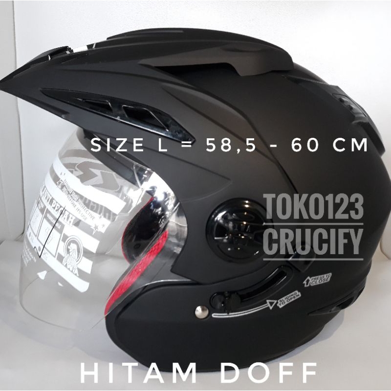 Jual Helm RN double visor SNI | Shopee Indonesia