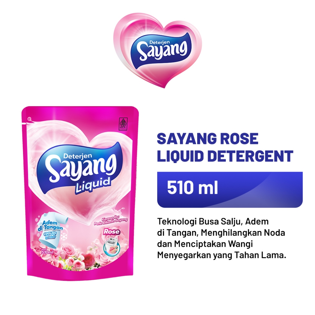 Jual Sayang Rose Liquid Detergent 510ML | Shopee Indonesia