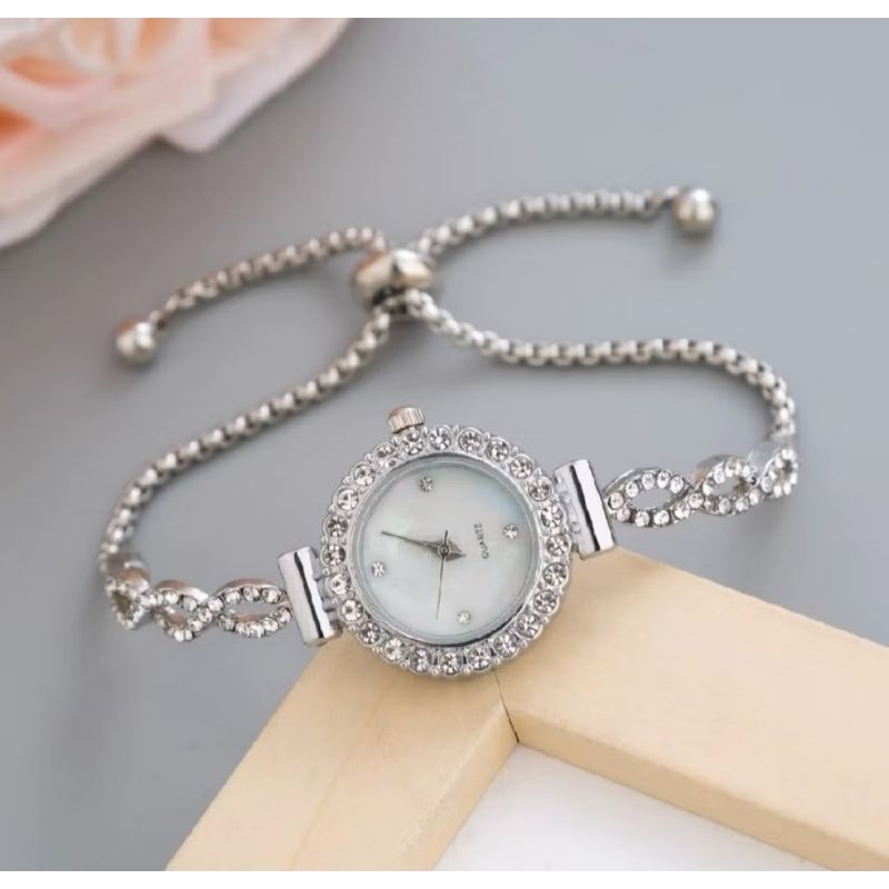Jual Jam tangan serut wanita kekinian viral terbaru cantik dan ...