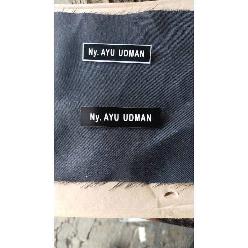 Jual PO papan nama | name tag persit sesuai mupus | Shopee Indonesia