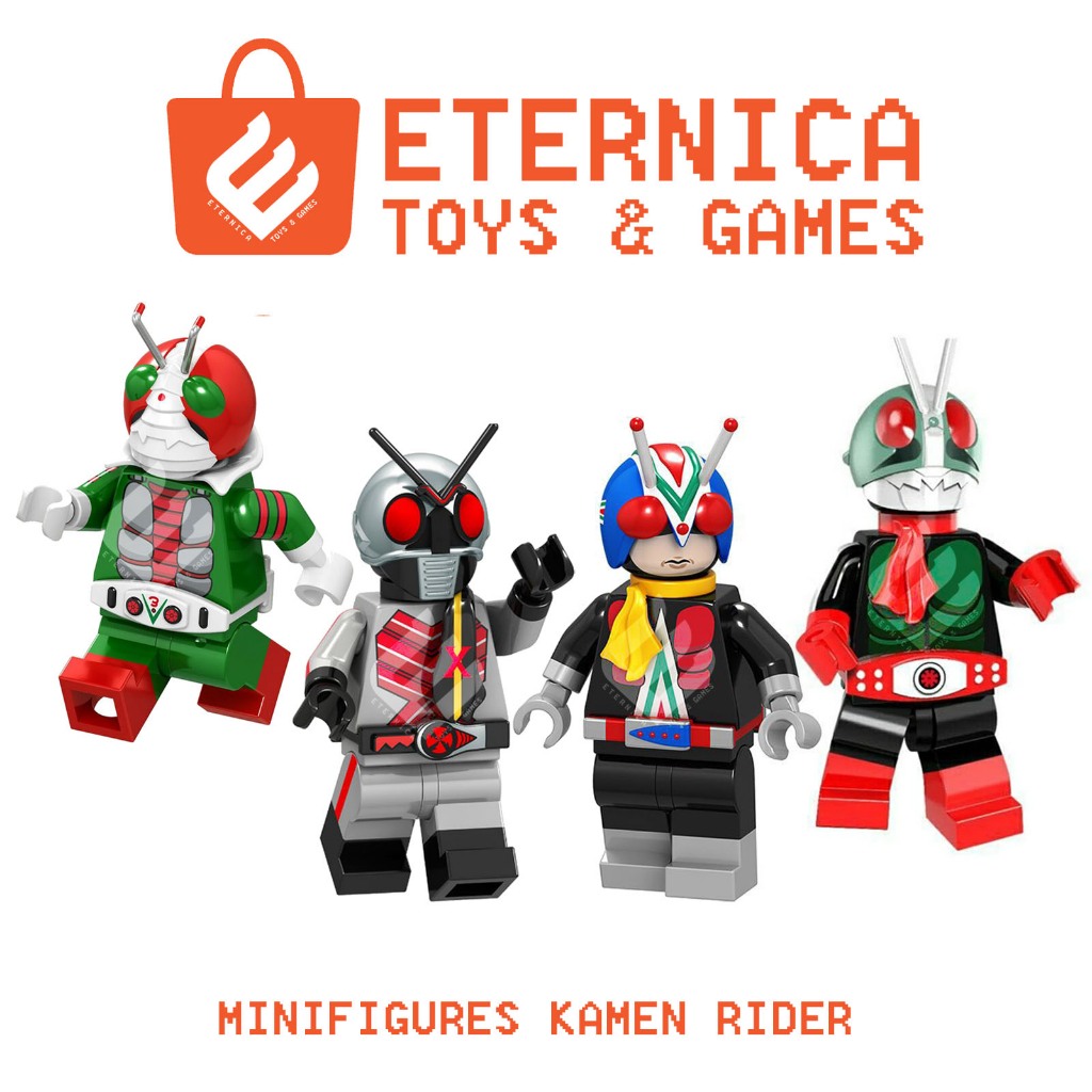 Jual Mini Figures Kamen Rider (Hero Knight) Bootleg (Roboman, Masked ...