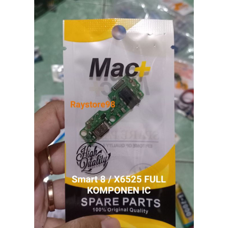 Jual Fleksibel Charger Infinix Smart 8 / X6525 ORIGINAL FULL KOMPONEN IC Flexibel Flexible ...