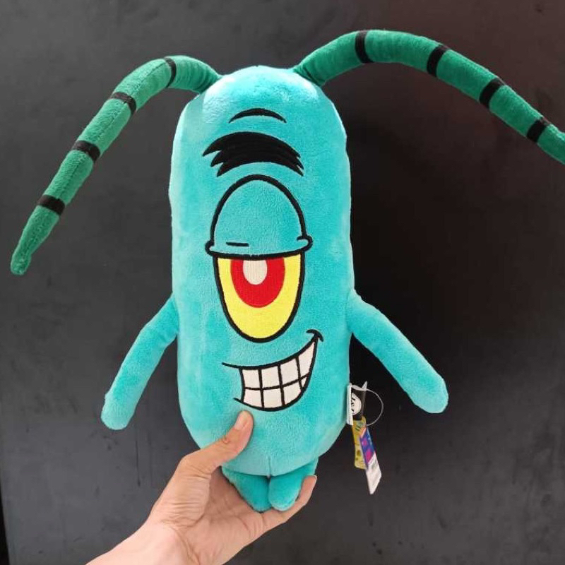 Jual Boneka Plankton Medium Original Nickelodeon Spongebob Patrick Gary ...