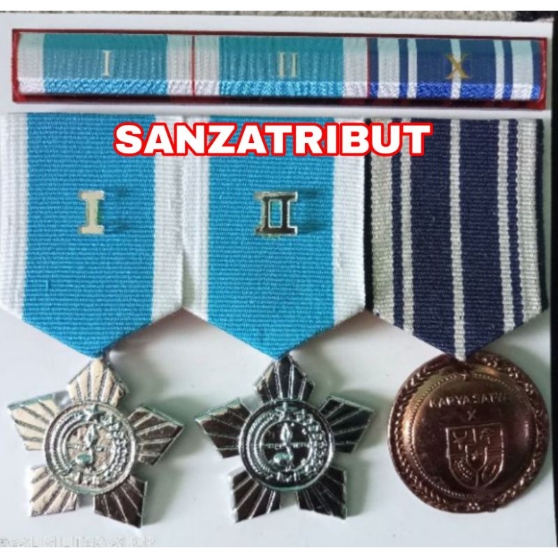 Jual Satya Lencana Mendali PDH PDU Pramuka Pancawarsa 1 2 Dan Karya ...