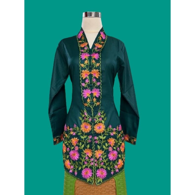 Jual Encim motif bunga,,kebaya betawi,encim kantor,kebaya kantor ...