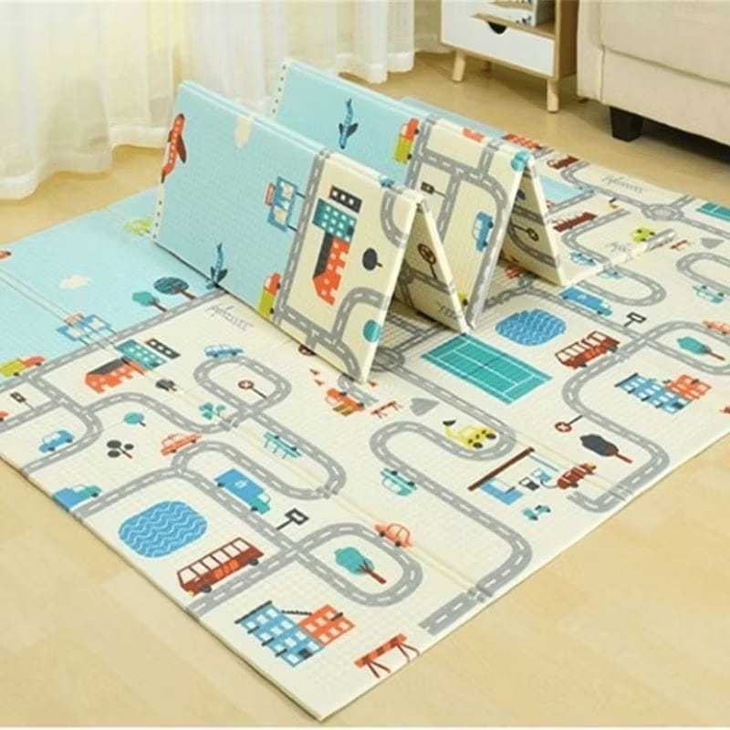 Jual PLAYMATE/MATRAS BAYI LIPAT UK.180x200 atau 150X200/MATRAS FOAM ...