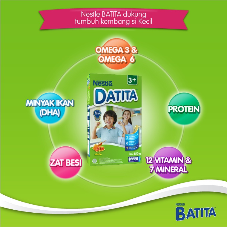 Jual Nestlé BATITA/DATITA 3+ RASA MADU 3-5 tahun 850 gr | Shopee Indonesia