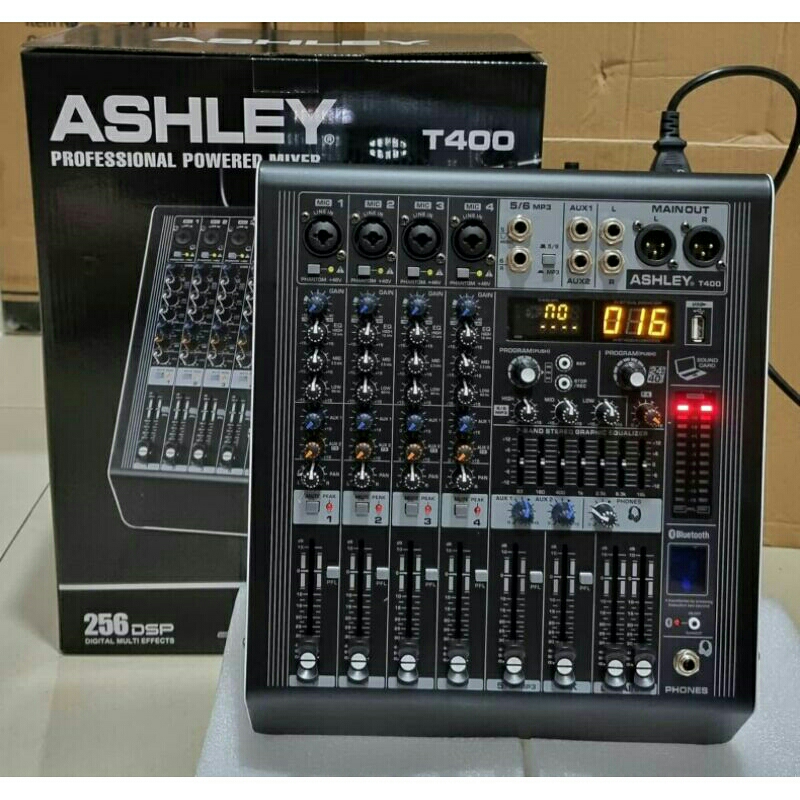 Jual Power Mixer ASHLEY T400 Original | Shopee Indonesia