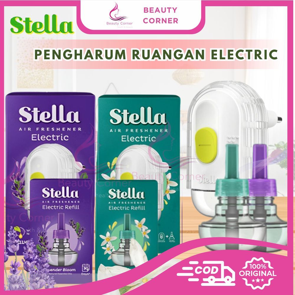 Jual Stella Air Freshener Electric Set + Refill - Pengharum Ruangan ...