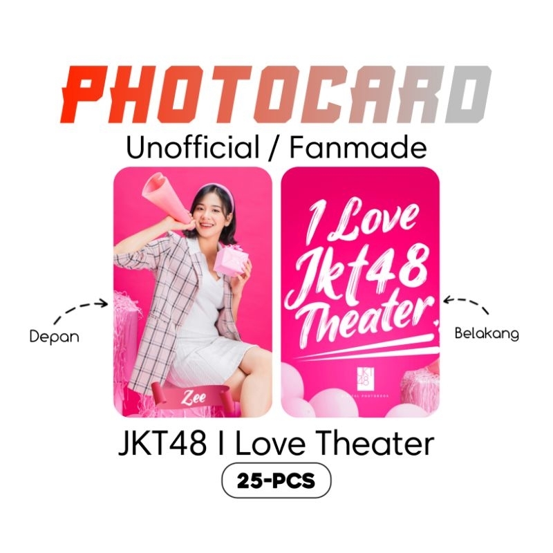 Jual PHOTOCARD JKT48 I Love Theater (2 sisi) isi 25-pcs | Shopee Indonesia