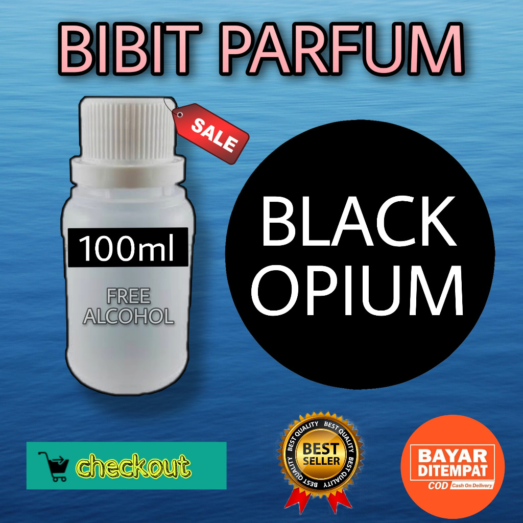 Jual BIBIT PARFUM BLACK OPIUM 100 ML ( NON AL-KOHOL TANPA CAMPURAN ...